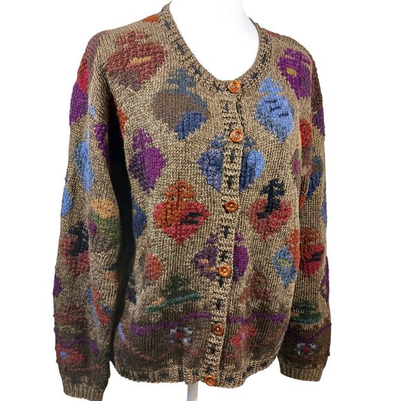 Peruvian Connection | Sweaters | Peruvian Connection Medium Cardigan 6 ...
